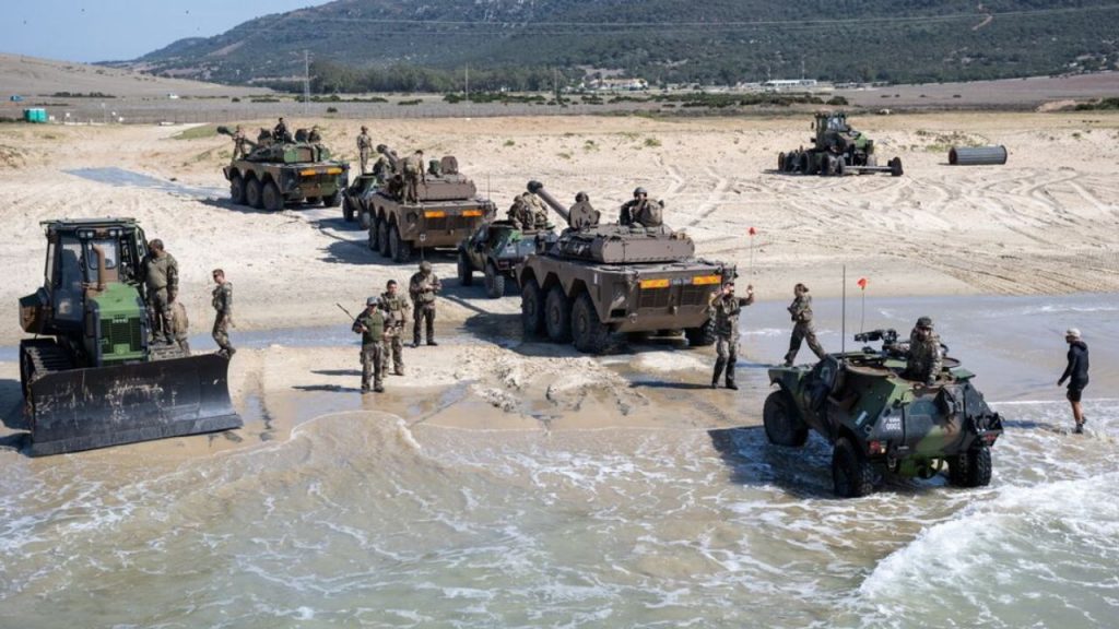 The future “European army” conducts a major military exercise in Spain ...
